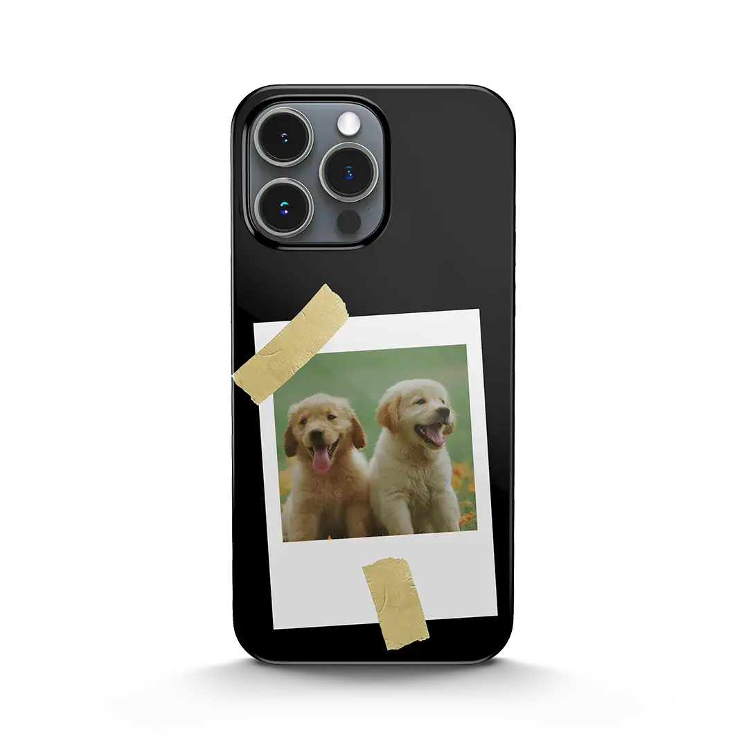 COVER - POLAROID TRASPARENTE PERSONALIZZATA - Just in Case